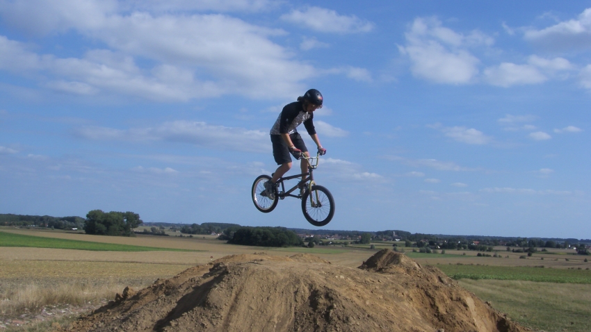 petit 360 en bmx - Photo